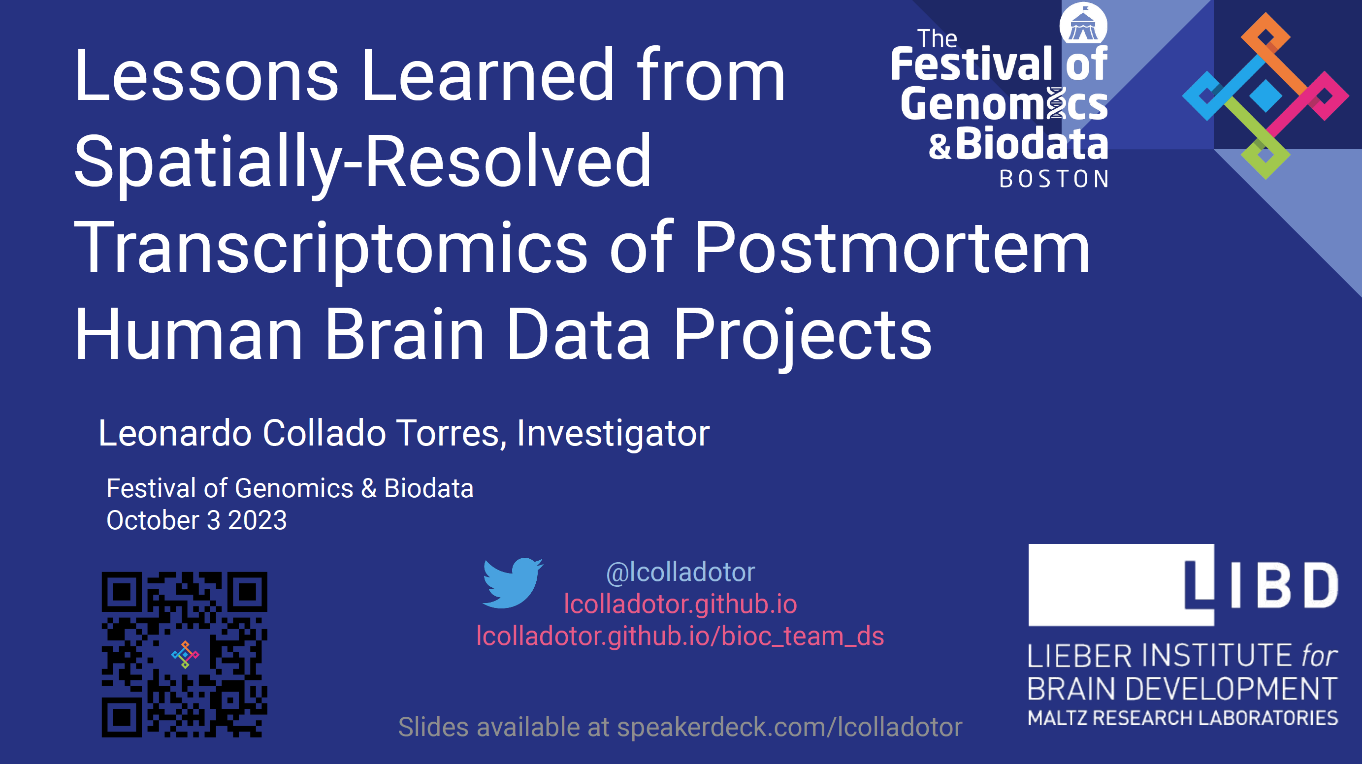Lessons from spatially-resolved transcriptomics of postmortem human ...